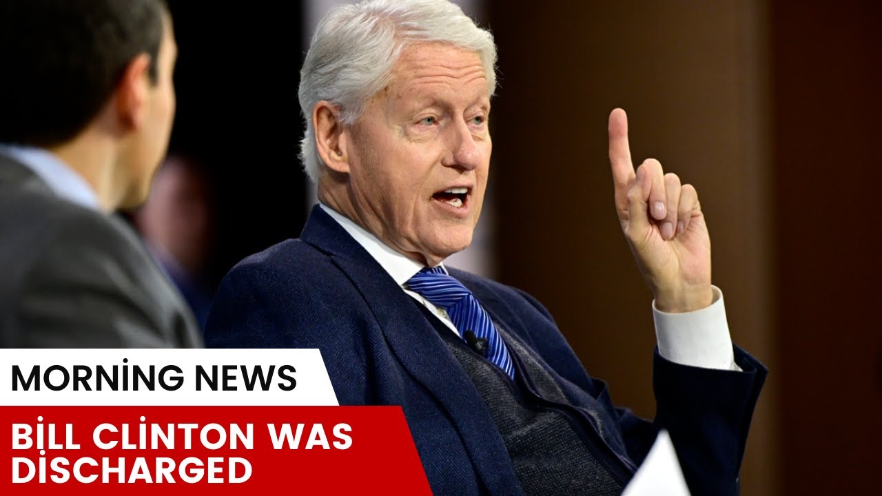 Bill Clinton discharged from hospital after being treated for the flu ...