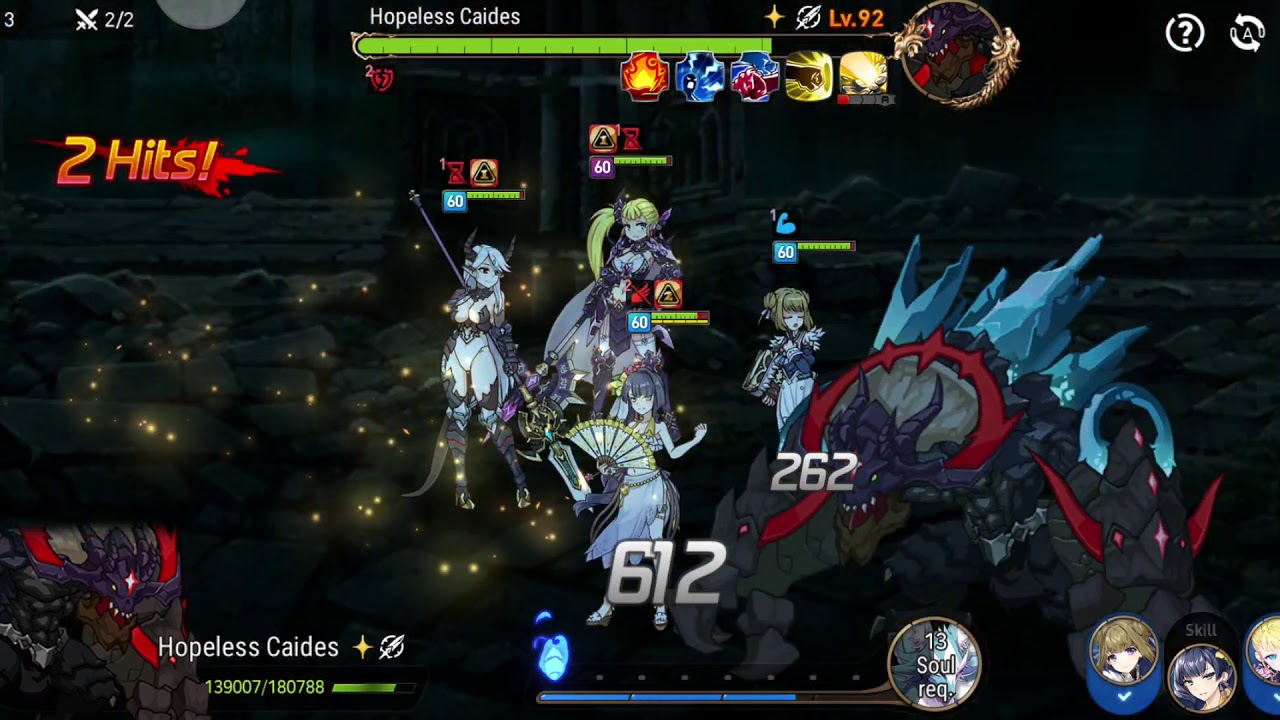 [Epic Seven] Hopeless Caides Hunt 11 (C11) Angelic Montmorancy, Seaside ...