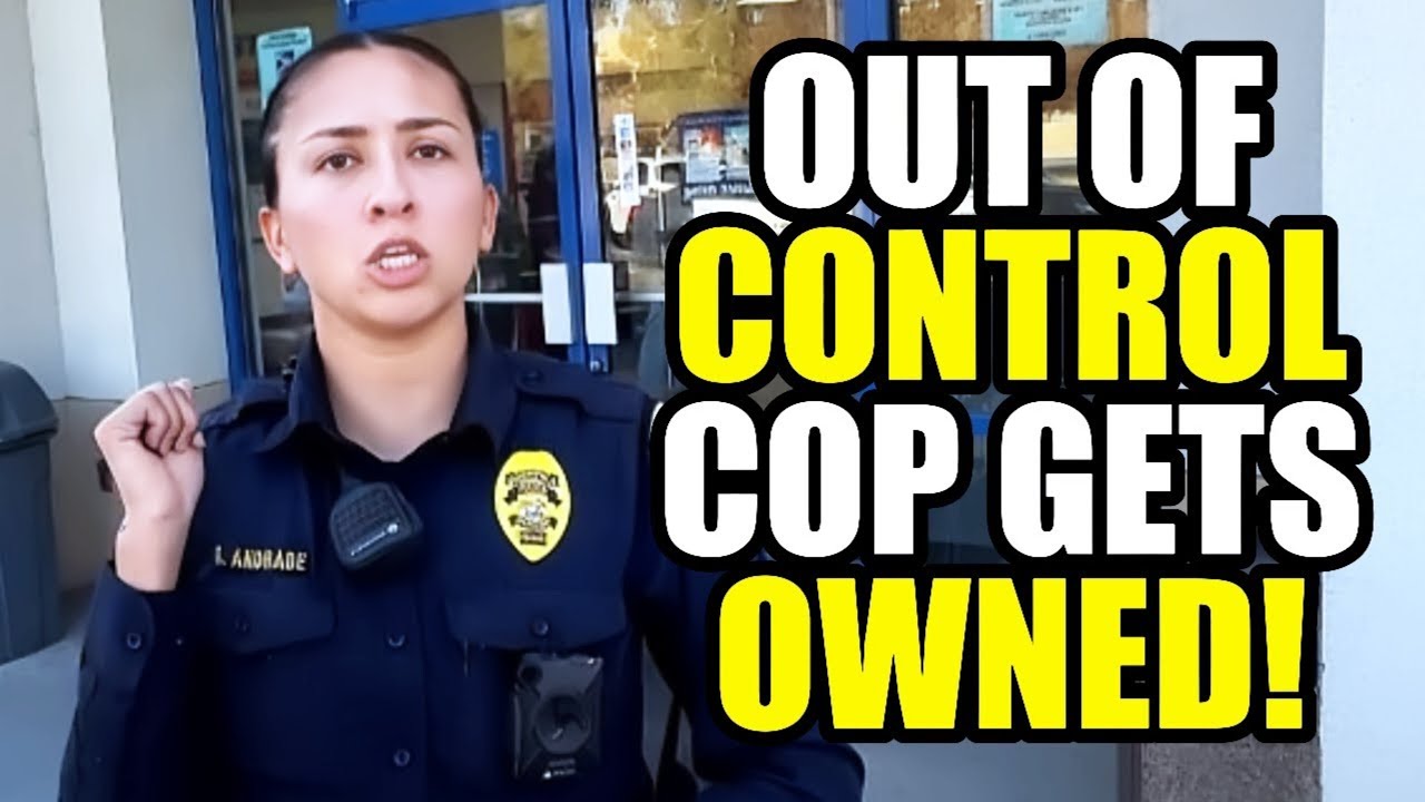 This Female Cop Got Educated By A Genius Auditor | First Amendment ...