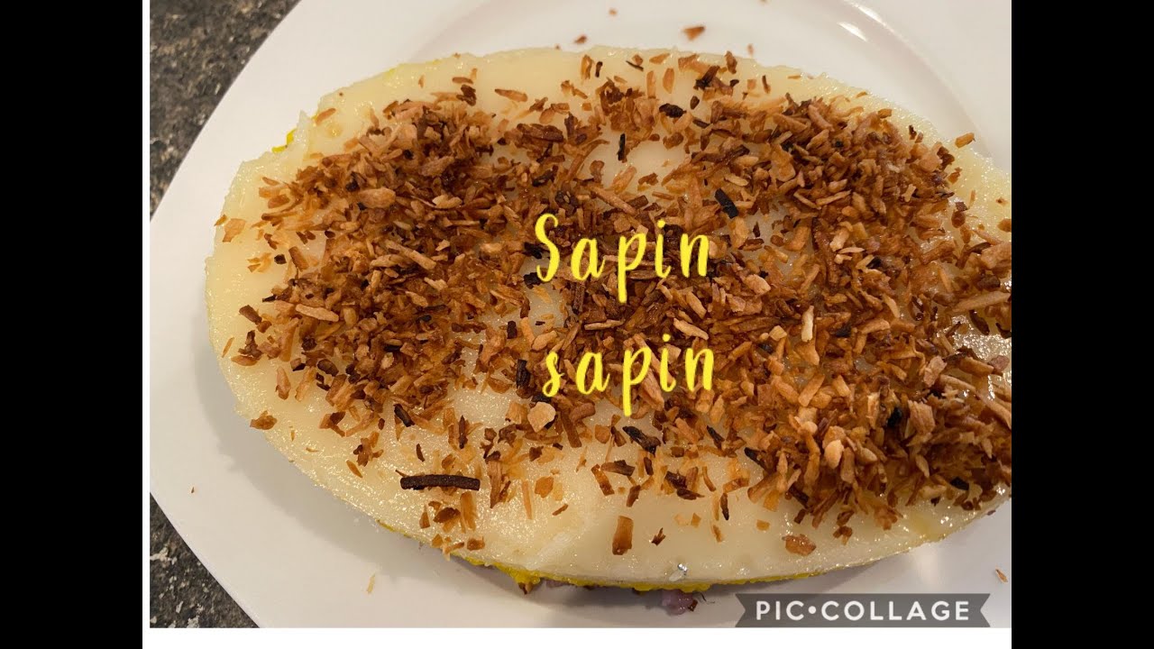 Easy Sapin Sapin and Ube Halaya / Mama G Kitchen - YouTube