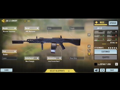 Best ever shotgun in codm||best attachment for jak-12 ||#codm||#cod ||# ...