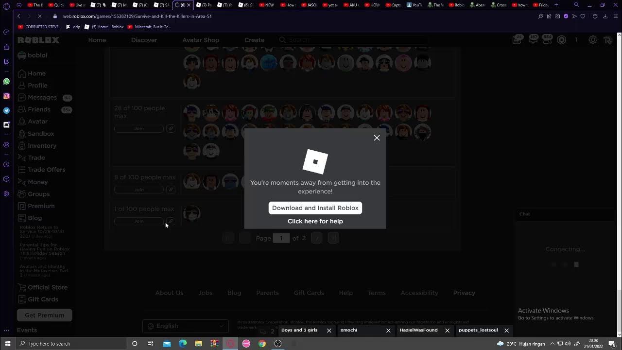 SAKTKIA51 (Survive and kill the killers in area 51) - YouTube