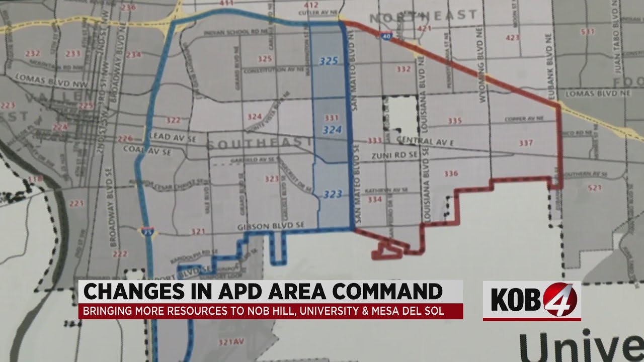 APD creates University, Nob Hill area command - YouTube