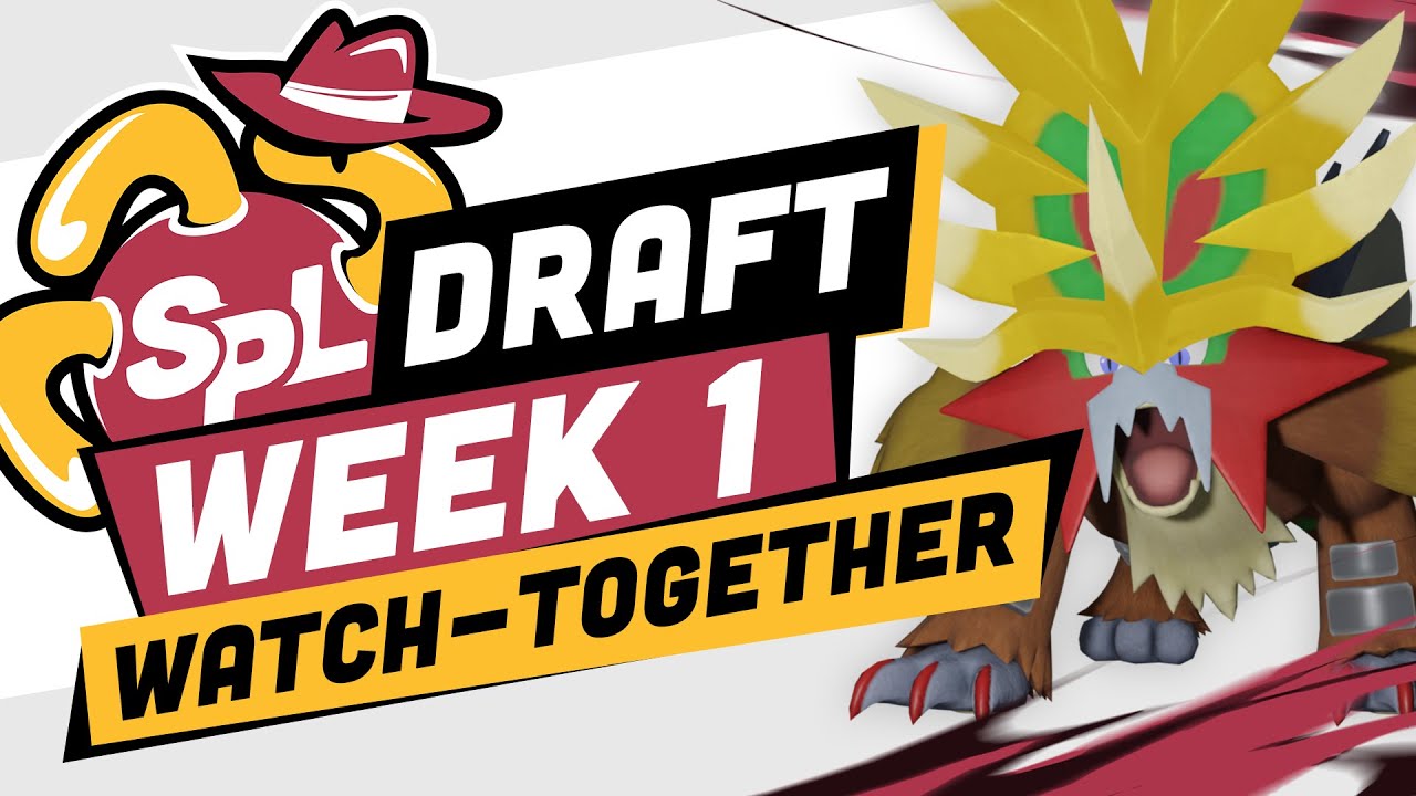POKEMON DRAFT LEAGUE WEEK 1 WATCH-TOGETHER (SPL Season 2) - YouTube