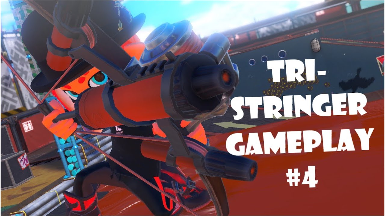 Tri-Stringer Gameplay #4 - Splatoon 3 | Anarchy Battle (Tower Control) - YouTube