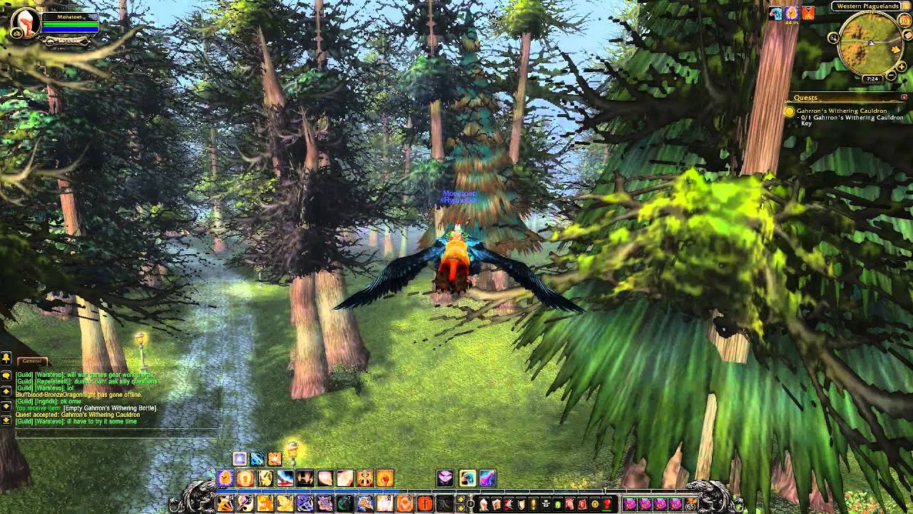 Quest 313: Gahrron's Withering Cauldron (WoW, human, paladin) - YouTube