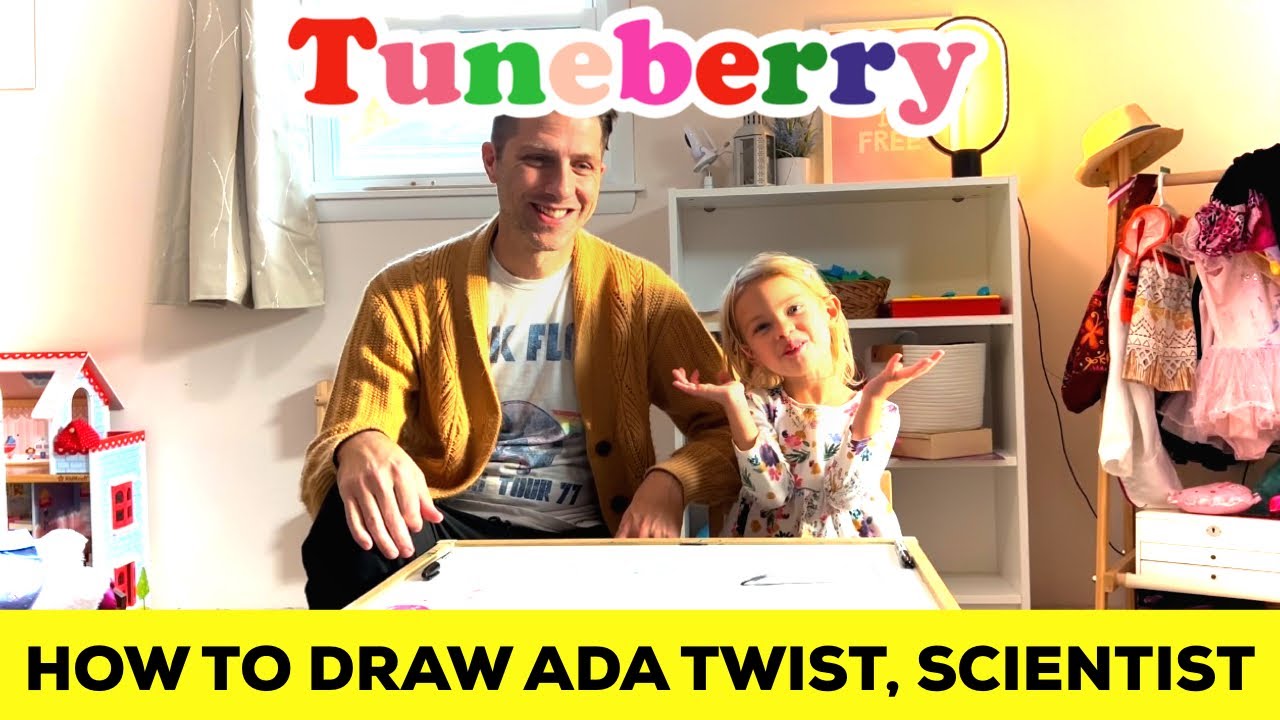 How To Draw Ada Twist, Scientist - YouTube