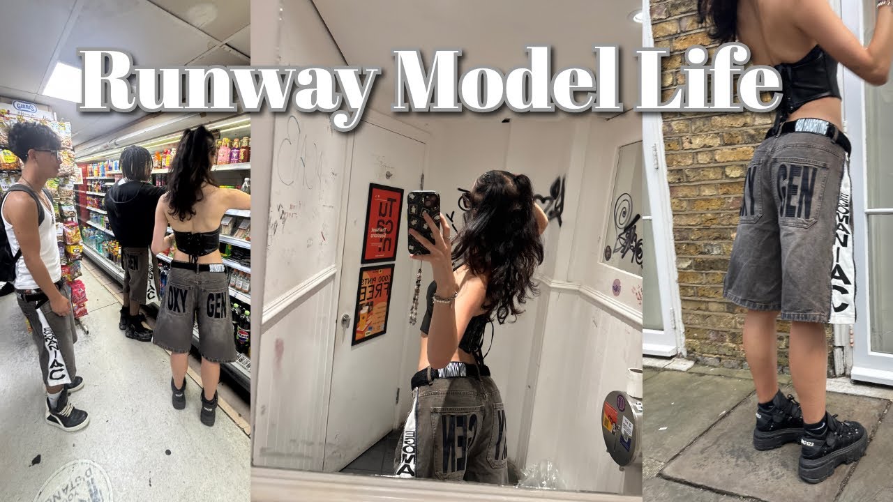 RUNWAY MODEL | Day in my life in London - Modelling, Runway - YouTube