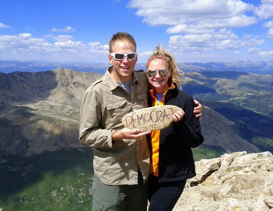 Mount Democrat - 14,170ft (Colorado Fourteener - 14'er) - YouTube