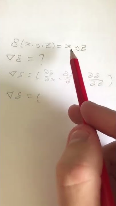 How to find the gradient vector of a function - YouTube