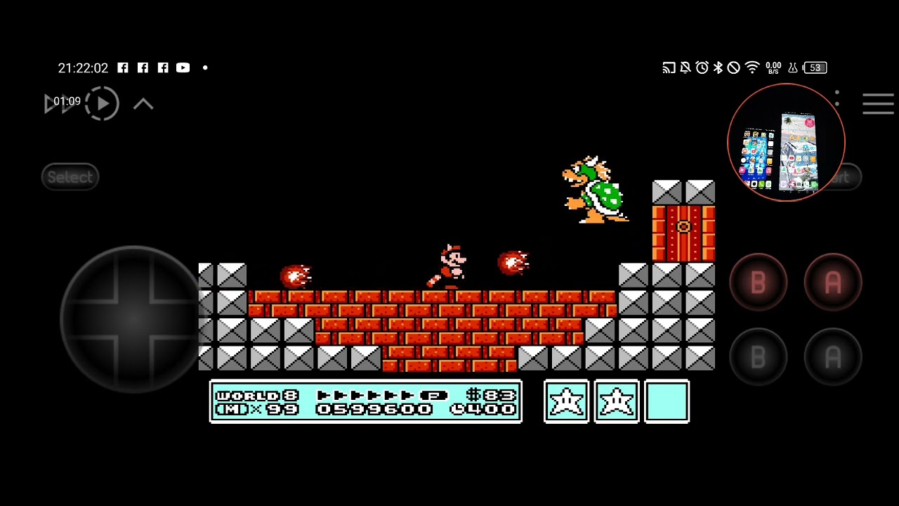 Super Mario Bros 3 USA Or Japan Raccoon Mario Defeat Bowser Realme Note ...