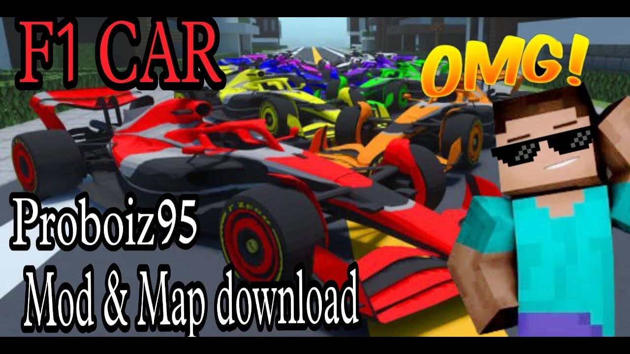ProBoiz 95 F1 Racer Mod download free in Minecraft pocket edition ...