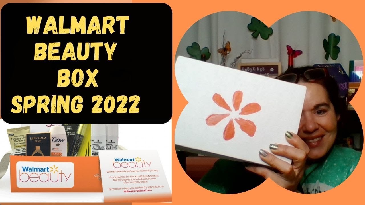 Walmart Spring 2022 Beauty Box - YouTube