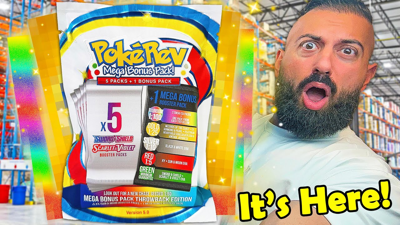 PokeRev 5.0 Packs are Finally Here! (I Pulled a God Pack!?) - YouTube