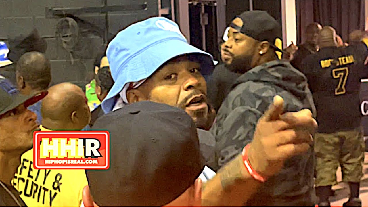 METHOD MAN RIP PAT STAY DURING WILD SCENE AFTER WUTANG SHOW!!! - YouTube