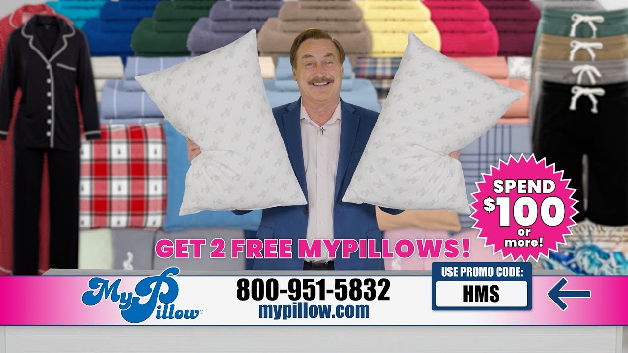 MyPillow.com Free Pillows - (800) 951-5832 - Promo Code "HMS ...
