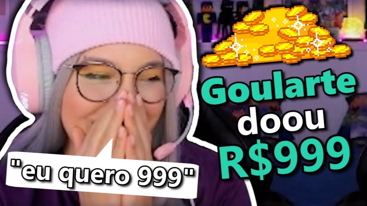 DOANDO PARA STREAMERS MAS ELES ESCOLHEM O VALOR... - YouTube