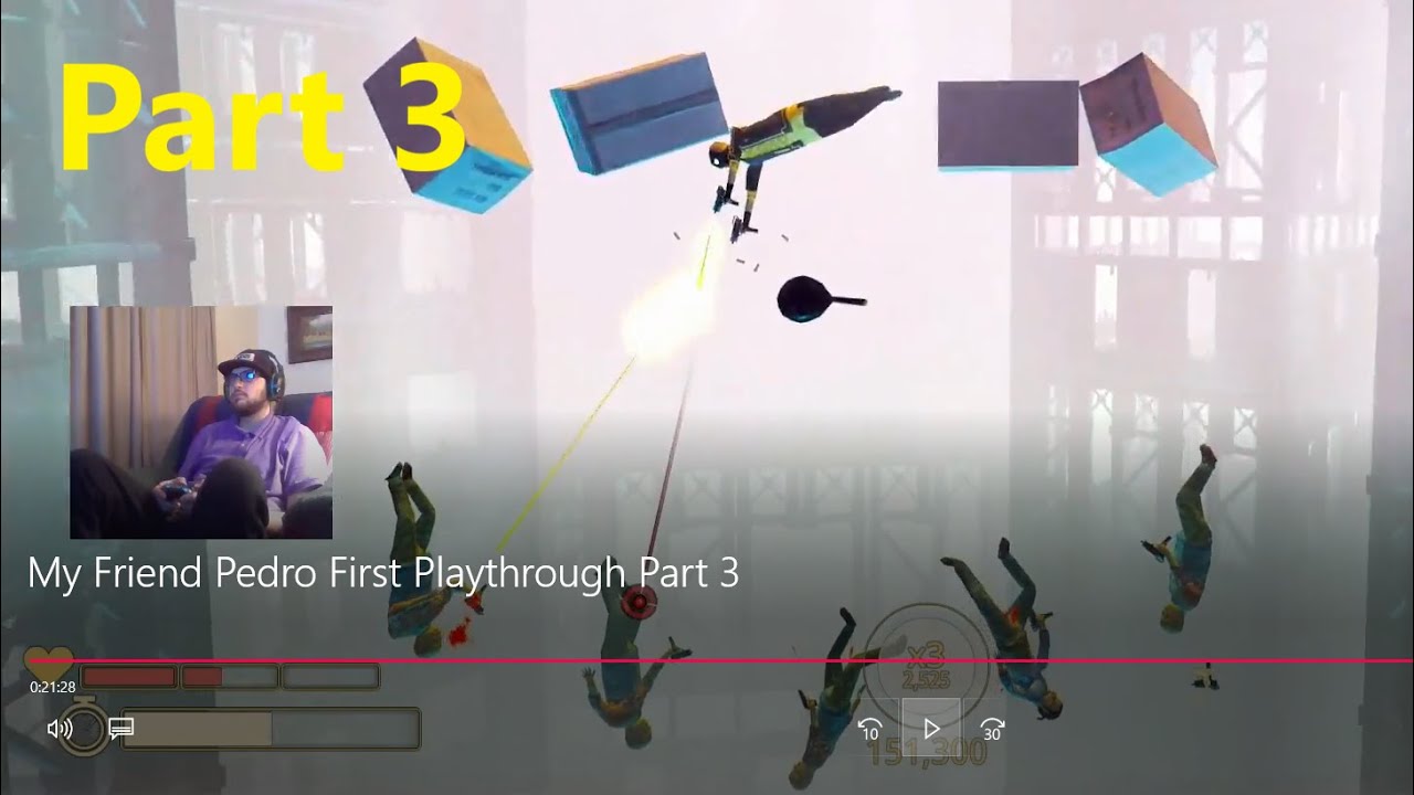 My Friend Pedro First Playthrough Part 3 - YouTube