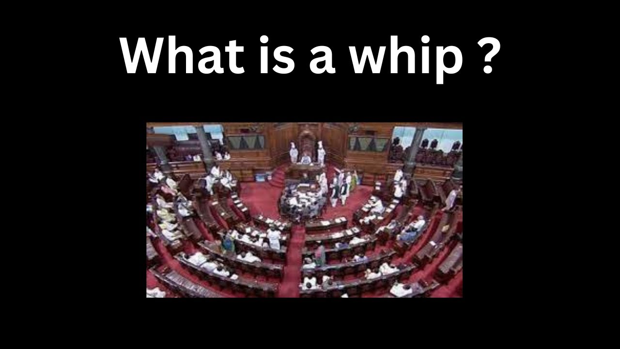 Office of Whip | Basics | Current context | PYQ | Upsc Prelims 2024 ...