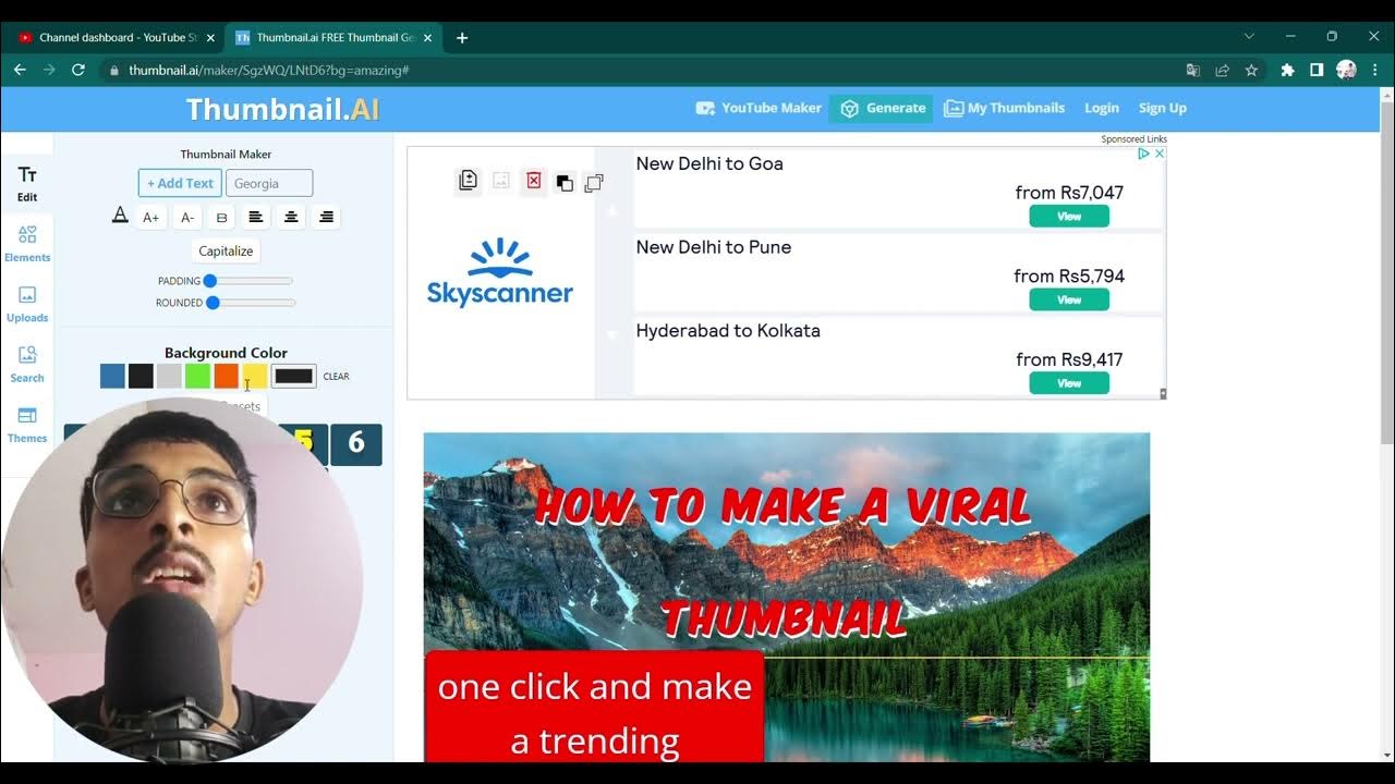 How to Create Catchy Video Thumbnails with AI / Thumbnail Design Made Easy / Full Tutorials ...