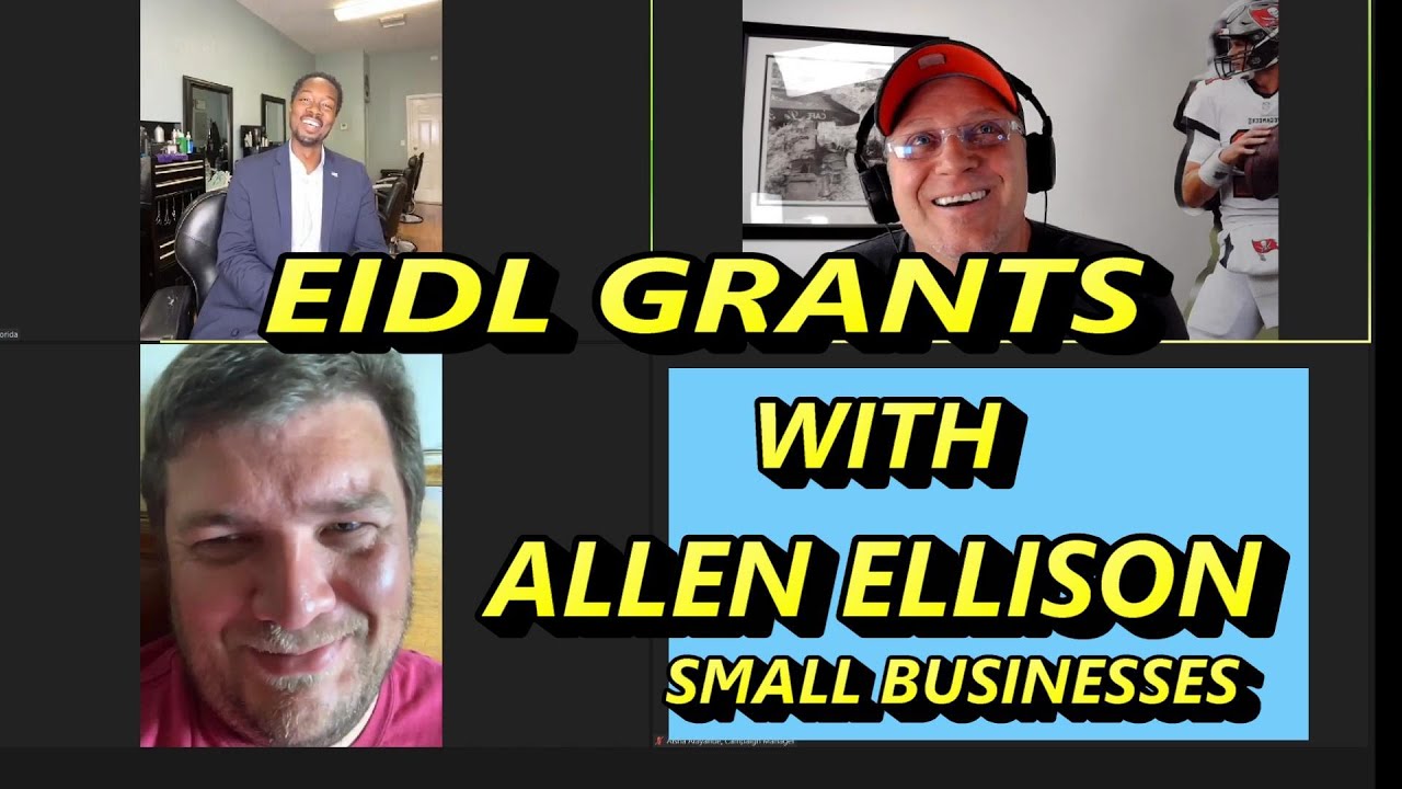 $10,000 EIDL GRANT UPDATE | ALLEN ELLISON PROGRESSIVE SENATOR FOR ...