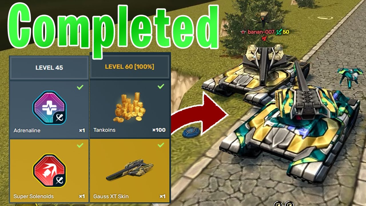 May Challenges | Gauss XT | SUPER SOLENOIDS Augment | Tanki online ...