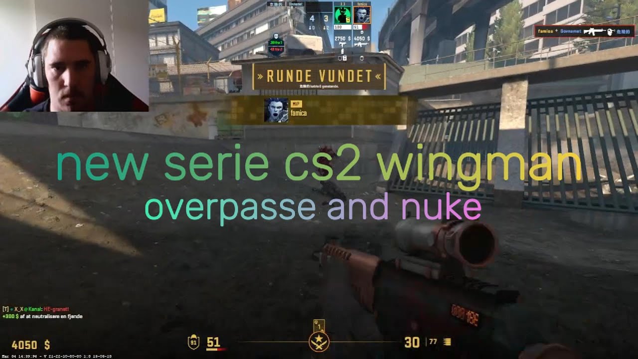 NEW CS2 SERIE (WINGMAN ON OVERPASS/NUKE) - YouTube