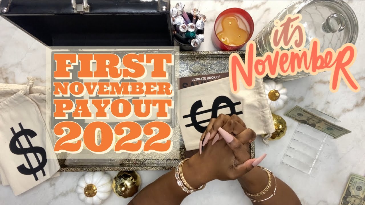 First November Payout 2022 #budget #money #love - YouTube