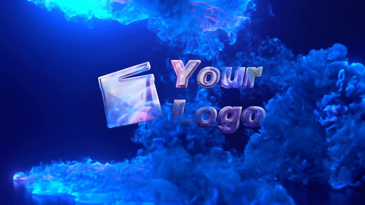 Make A Cool Color Rotating Smoke Fluid Logo Video Online - MakeWebVideo.com - YouTube