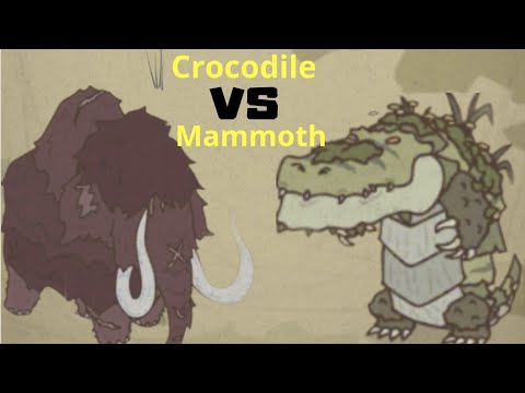 Crocodile vs Mammoth || Wild Tamer #18 || (Android,ios) Gameplay ...