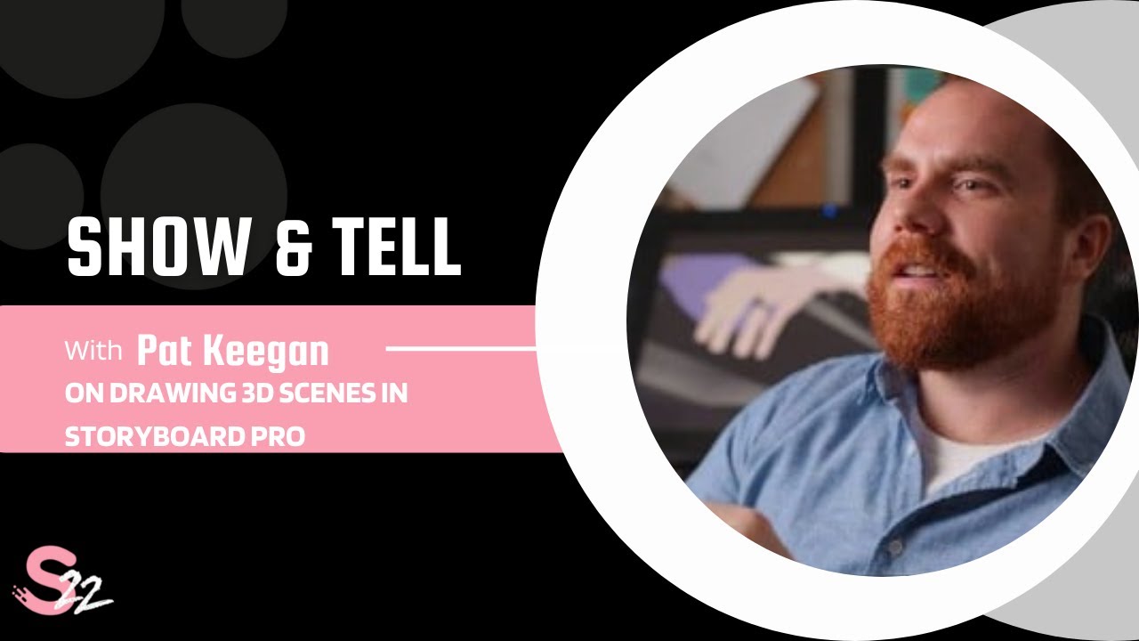 Show & Tell: Pat Keegan on drawing 3D scenes in Storyboard Pro - YouTube