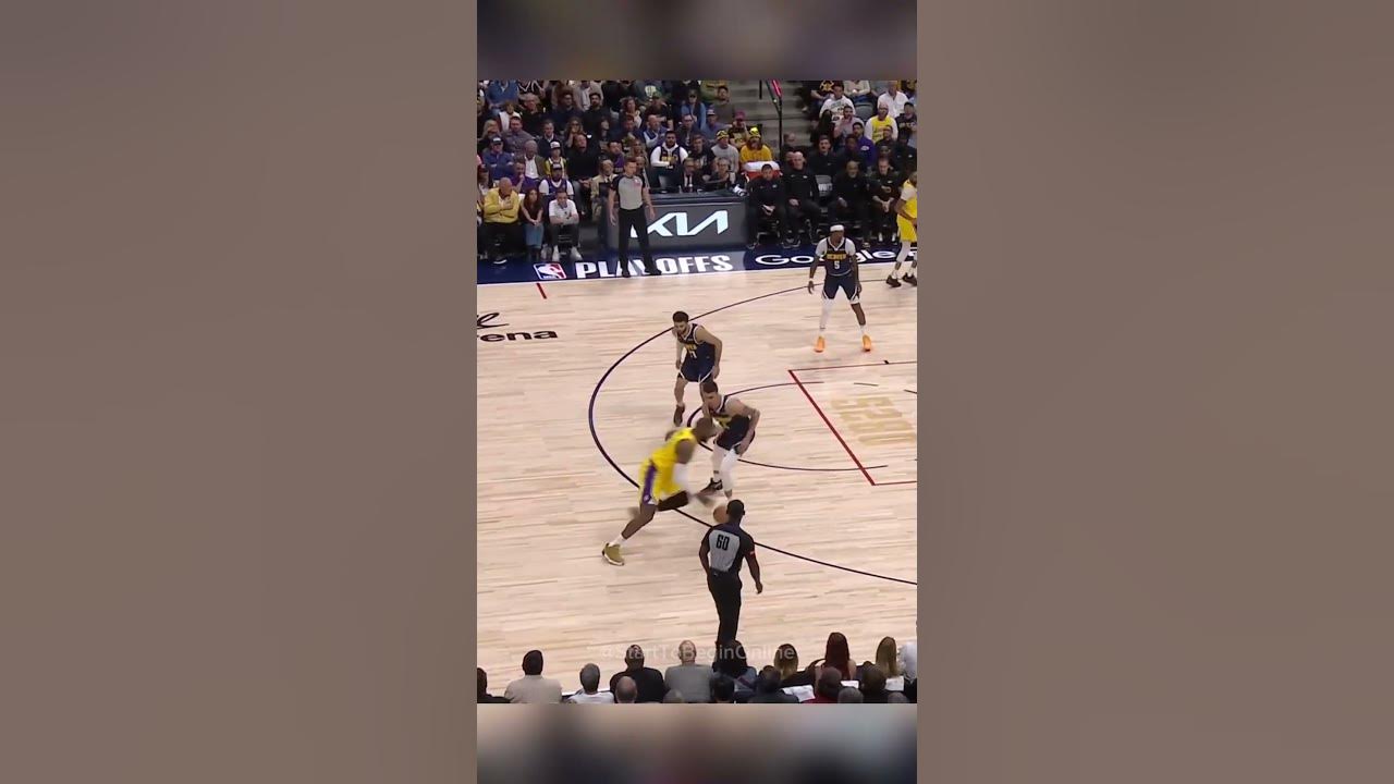 DEN Vs. LAL PLAYOFFS GAME 5 #youtubeshorts #entertainment #nba #basketball #everyone #2024 # ...