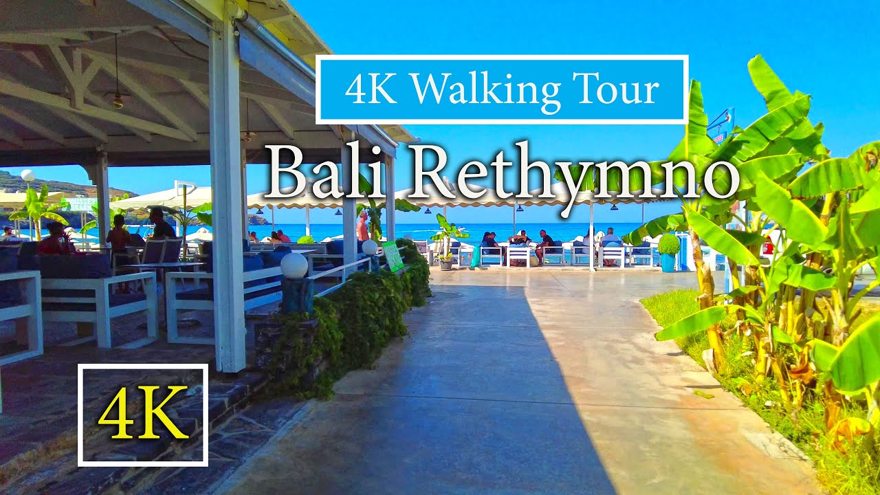 Bali, Rethymno 🇬🇷 | The Hidden Gem You Must Visit! 4K Walking Tour ...