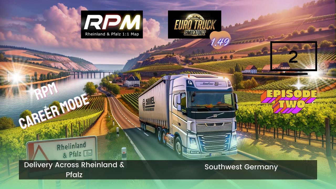 Beautiful RPM - Rheinland & Pfalz 1:1 Map. | Career Mode | EP 1 | My ...