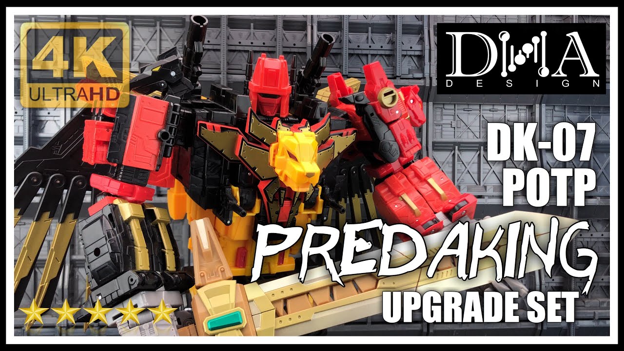 DNA Design DK-07 Transformers Power Of The Primes PREDAKING Upgrade Kit ...
