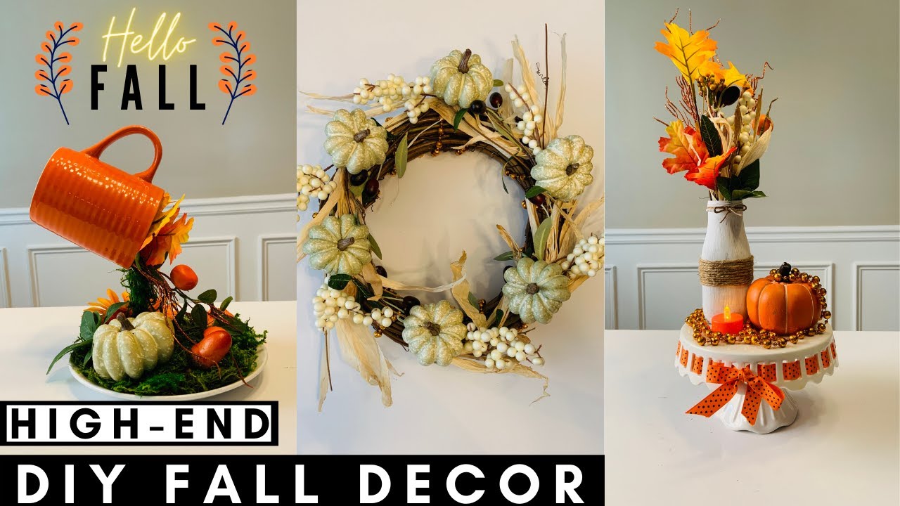 DIY FALL DECOR IDEAS 2022 | EASY DIY CRAFTS - YouTube