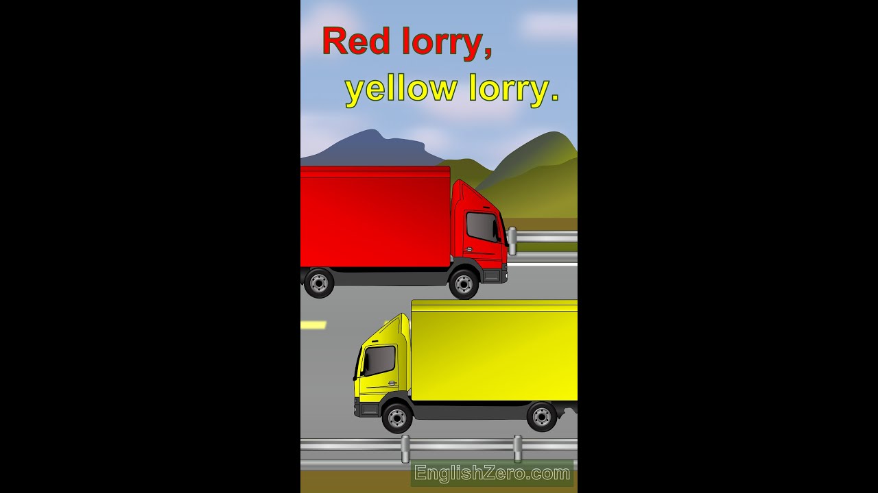 Red Lorry Yellow Lorry SHORT - YouTube
