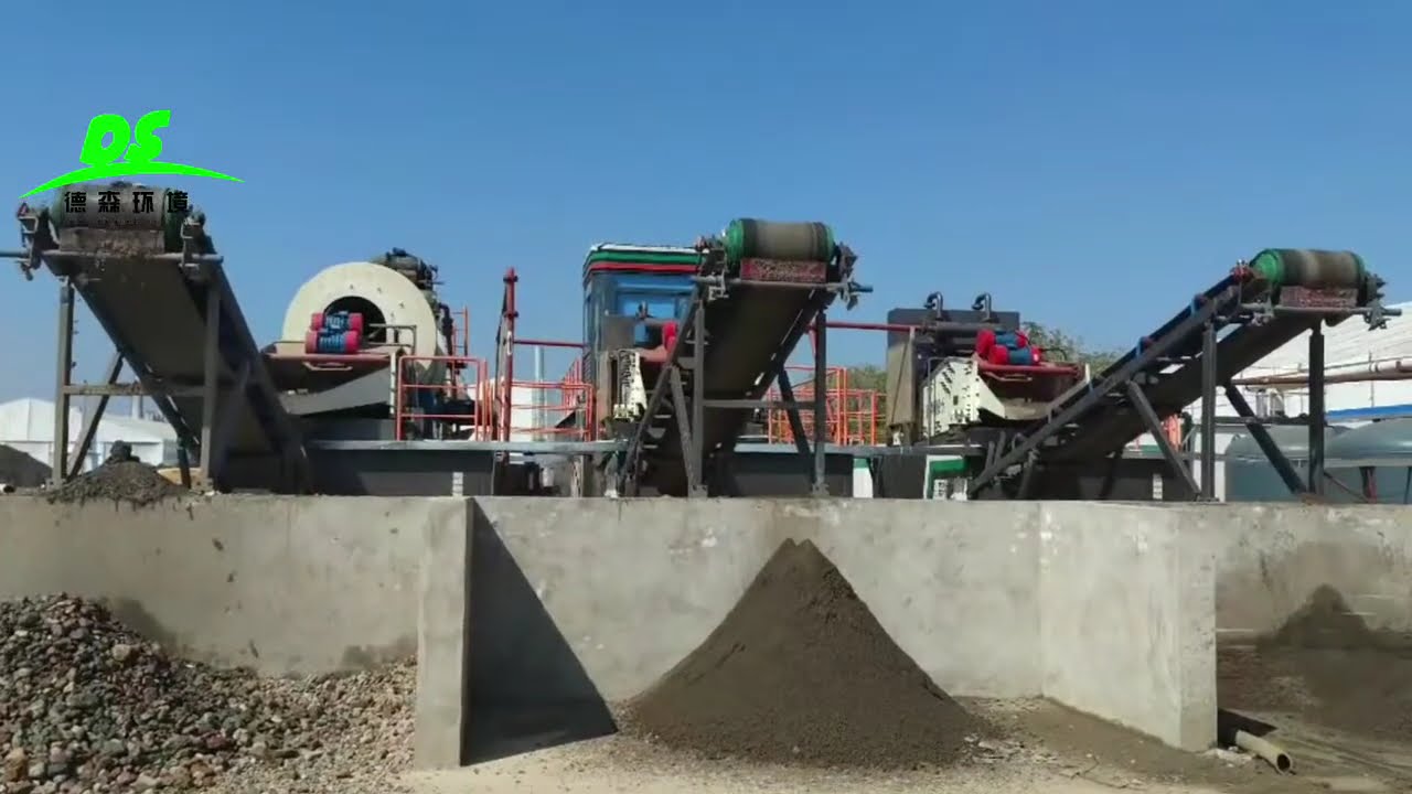 soil washing remediation process,soil treatment technology - YouTube