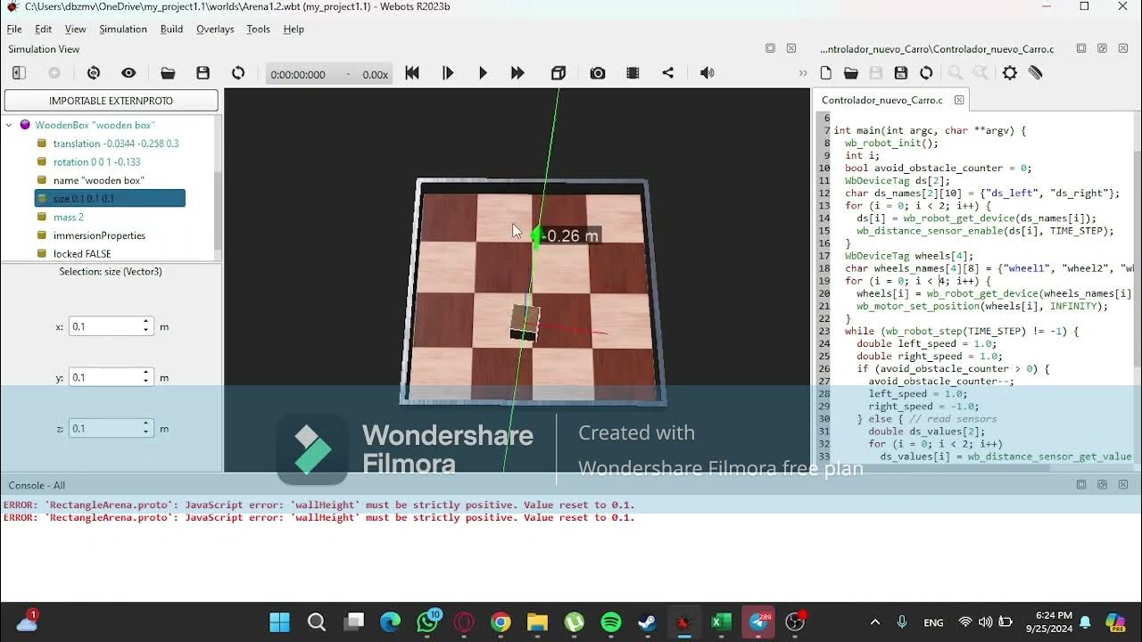 Tutorial #1 Webots - Grupo 6 - YouTube