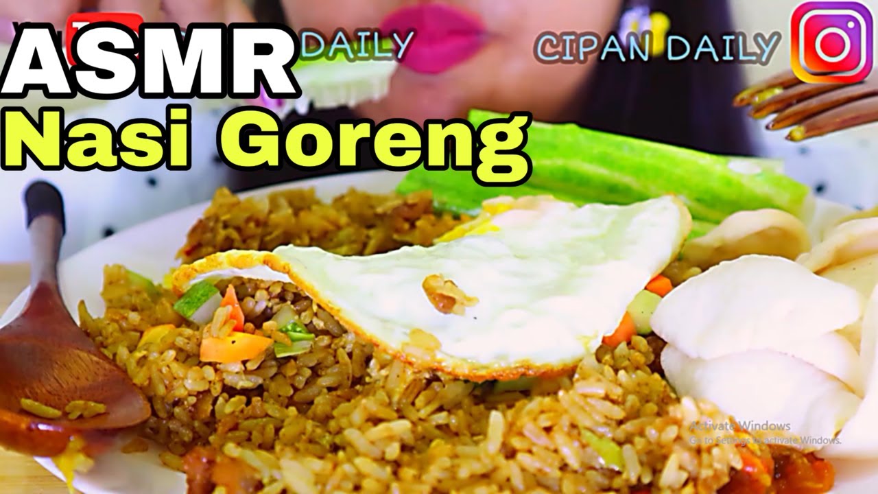 NASGOR SPECIAL | ASMR SOUND | ASMR INDONESIA - YouTube