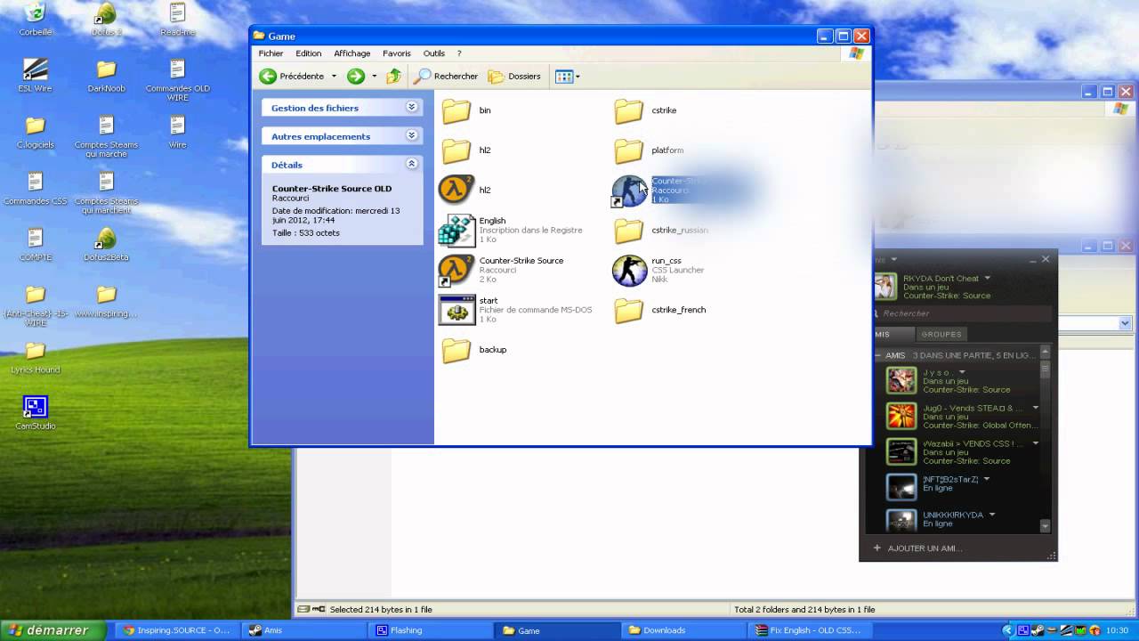 FIX ENGLISH + FIX PLATFORM ERROR FOR OLD COUNTER-STRIKE: SOURCE ( V34 ...