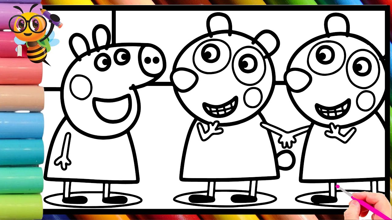 Meeting Peggi and Pandora Panda 🐼 Peppa Pig Full Official Episodes ...
