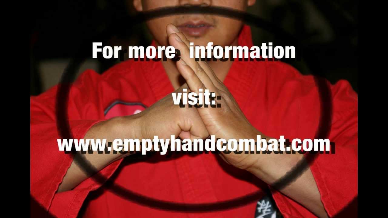 Empty Hand Combat Self Defense against a Blade Trailer - YouTube