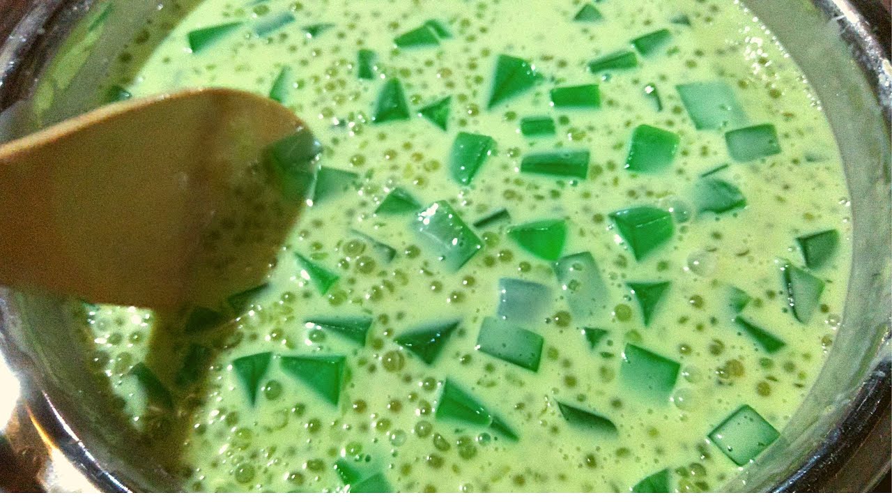 Buko pandan with tapioca pearls - YouTube