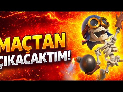 CLASH ROYALE’DE BU İSME DENK GELDİM 😳 MAÇA GİRDİM…