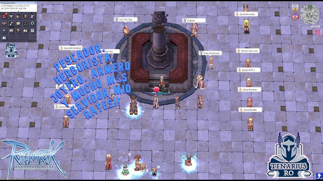 Ragnarok Online | Gameplay Español | Tenarius Ro| Descubriendo ...