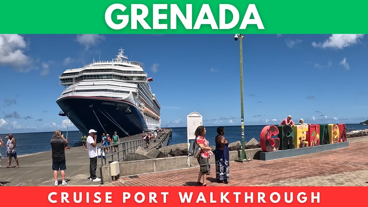 🌺 POV: You’re Walking the Grenada Cruise Port With Us 🇬🇩 - YouTube