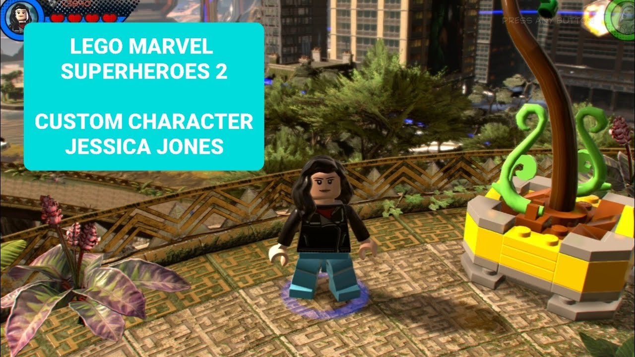 How to create Jessica Jones in LEGO Marvel Superheroes 2 - YouTube