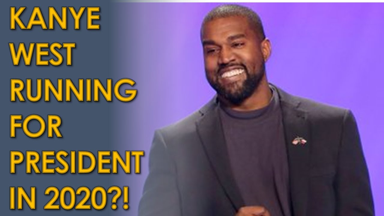 Kanye West Announces He's Running for President in 2020 - YouTube