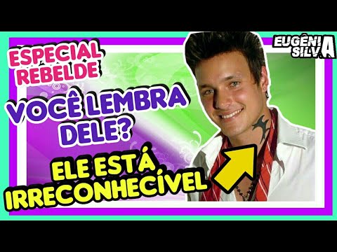 VOCÊ LEMBRA DO "SANTOS" DE REBELDE? VEJA COMO ELE ESTÁ ATUALMENTE ...